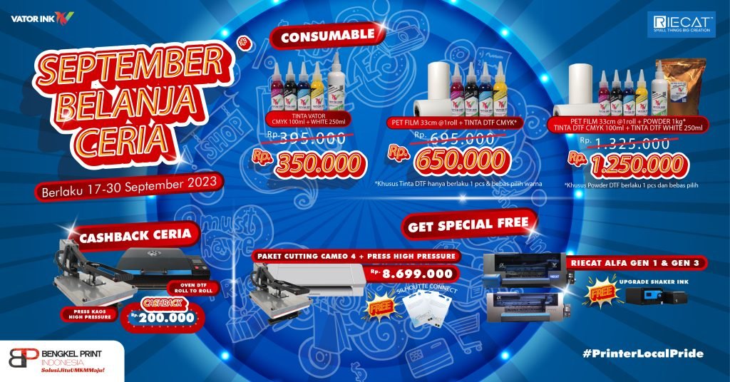 Bengkel Print Indonesia – Produsen Printer Digital No 1 Di Indonesia